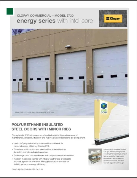 Energy Series - CCM Overhead Doors